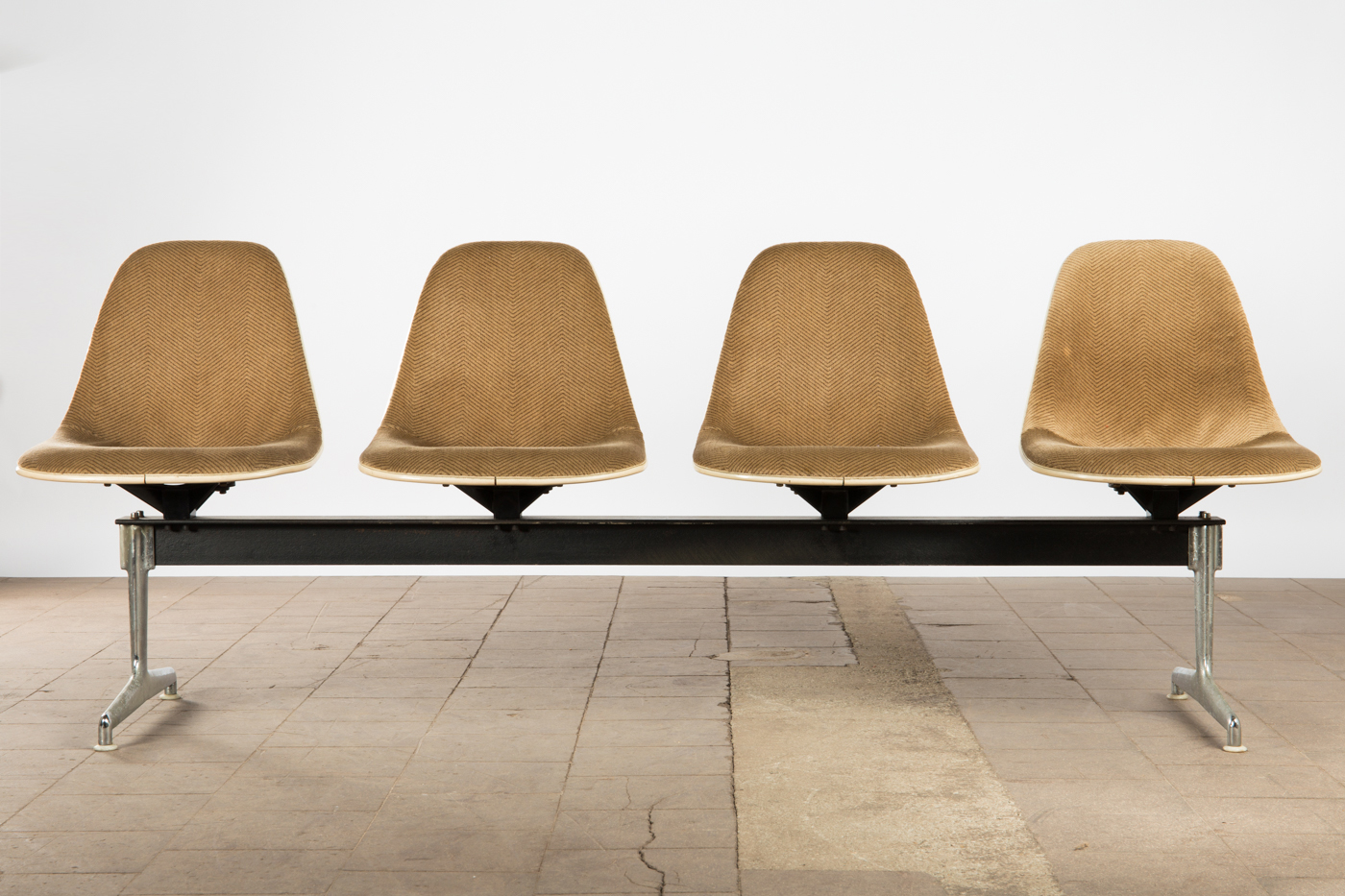 Charles & Ray Eames for Herman Miller, Tandem Bench, 1960s - The Yellow ...