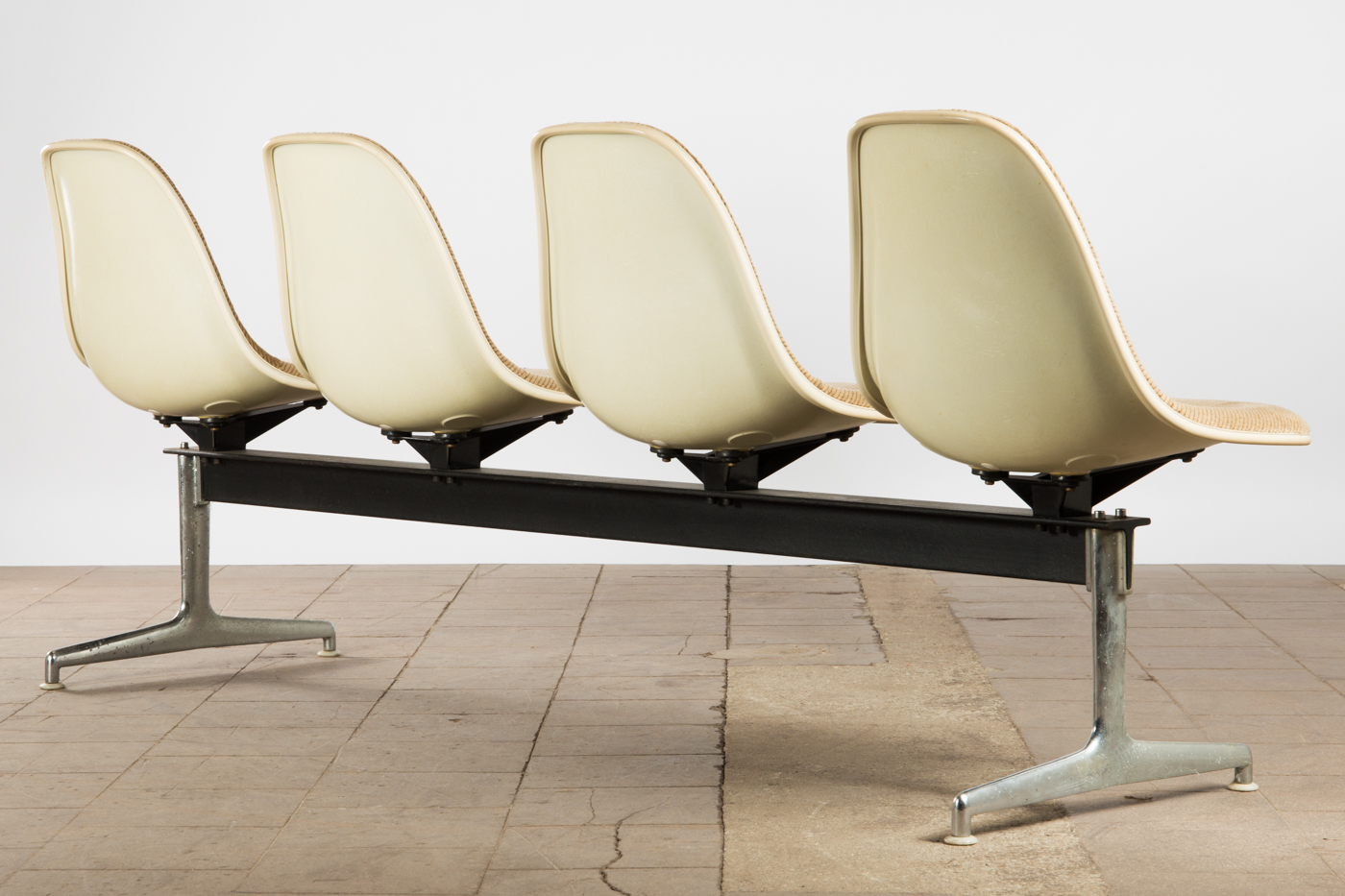 Charles & Ray Eames for Herman Miller, Tandem Bench, 1960s - The Yellow ...